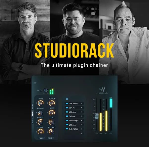 免费福利再临！StudioRack支持第三方VST3插件_Waves技术服务中心